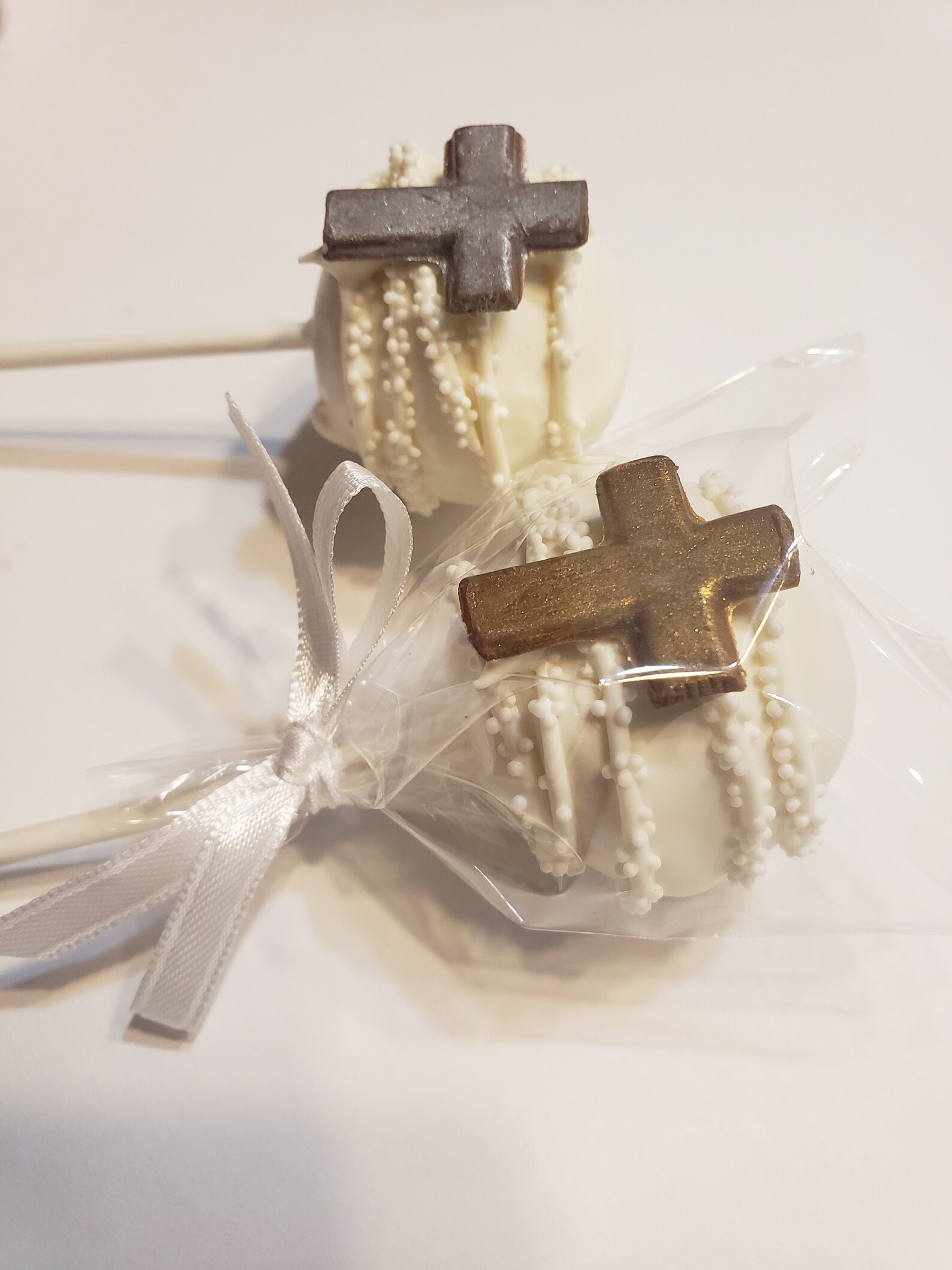 Communion Christening Confirmation Cake Pops 1 Dozen - Etsy