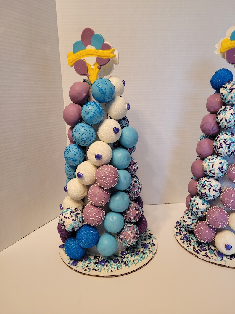 Happy Birthday Cake Pop Stand, Tower, Center Piece - Etsy