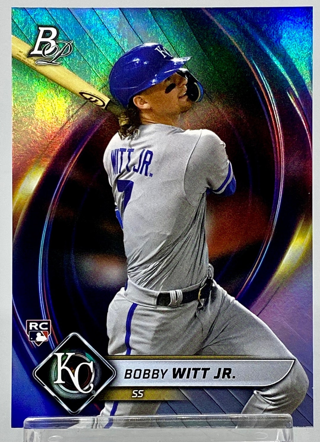 ORIGINAL Bobby Witt Jr. Kansas City Royals - Bowman Platinum Baseball ...