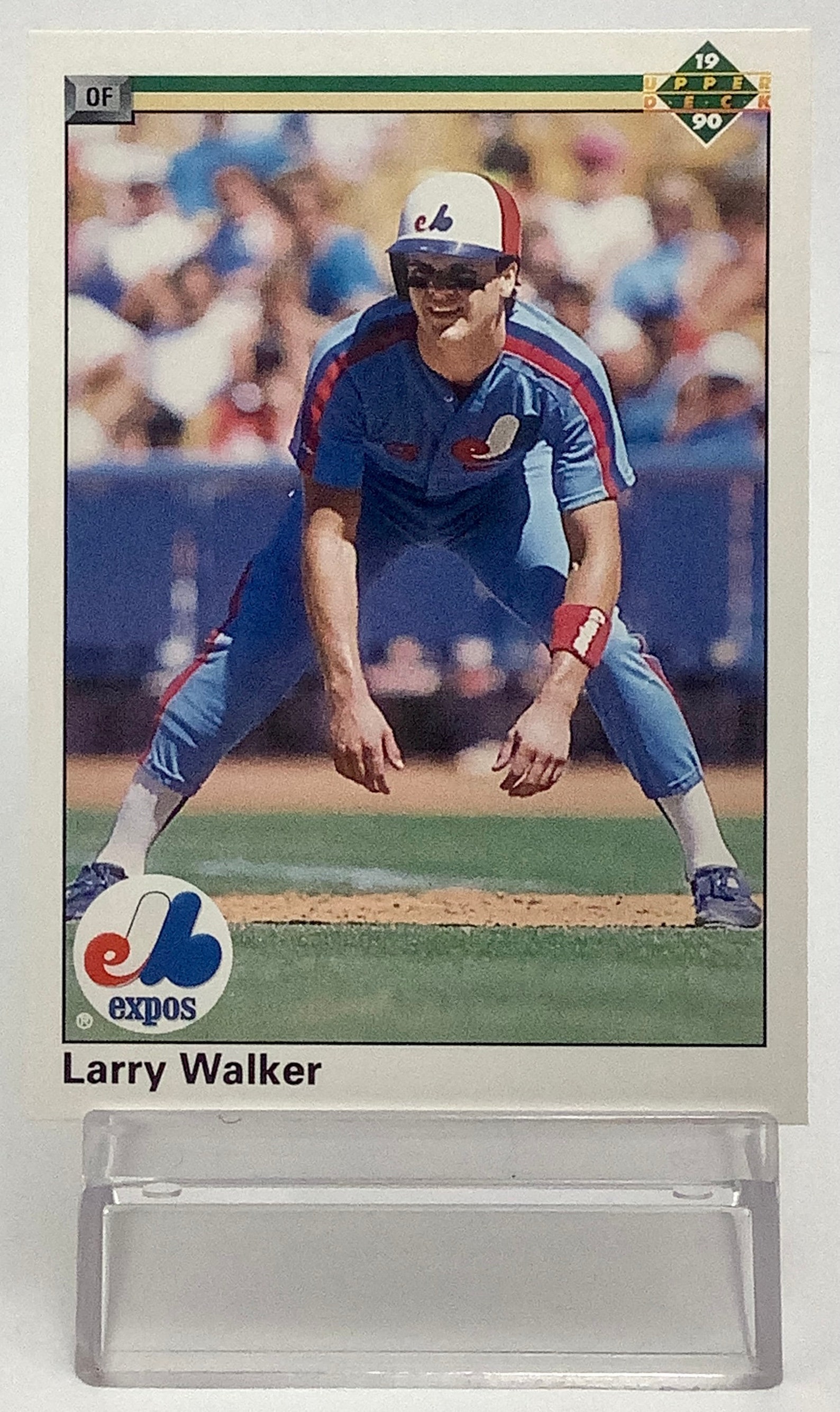 ORIGINAL Larry Walker Montreal Expos 1990 ROOKIE CARDS Bundle of Five ...