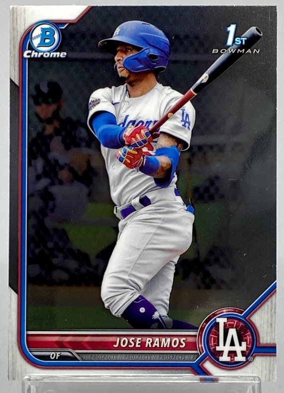 ORIGINAL Jose Ramos Los Angeles Dodgers Bowman CHROME - Etsy