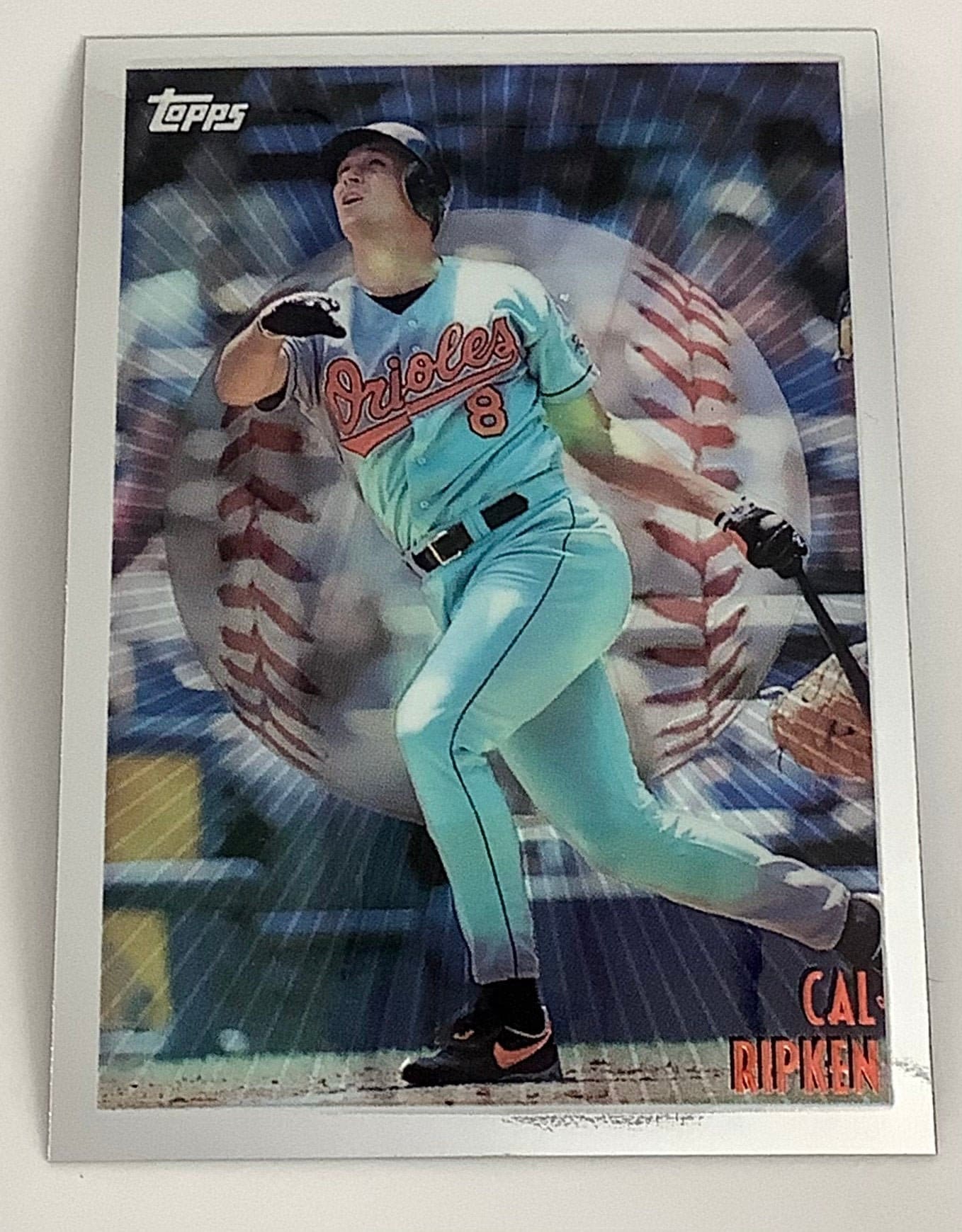 ORIGINAL Cal Ripken Jr. 1998 Topps Mystery Finest BORDERED Baseball ...
