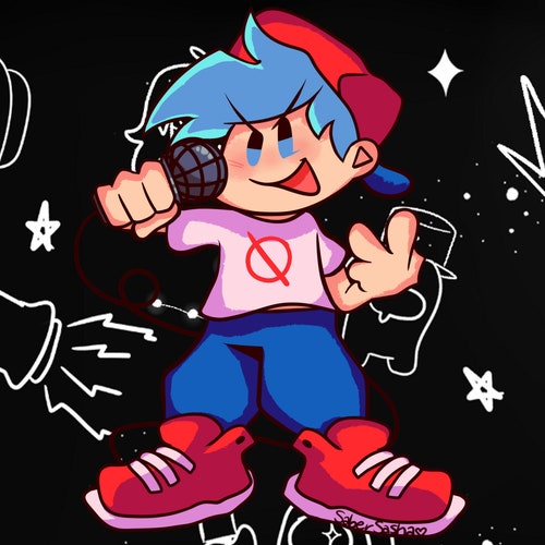 FNF Friday Night Funkin// Boyfriend Emotes Pre Made - Etsy Australia