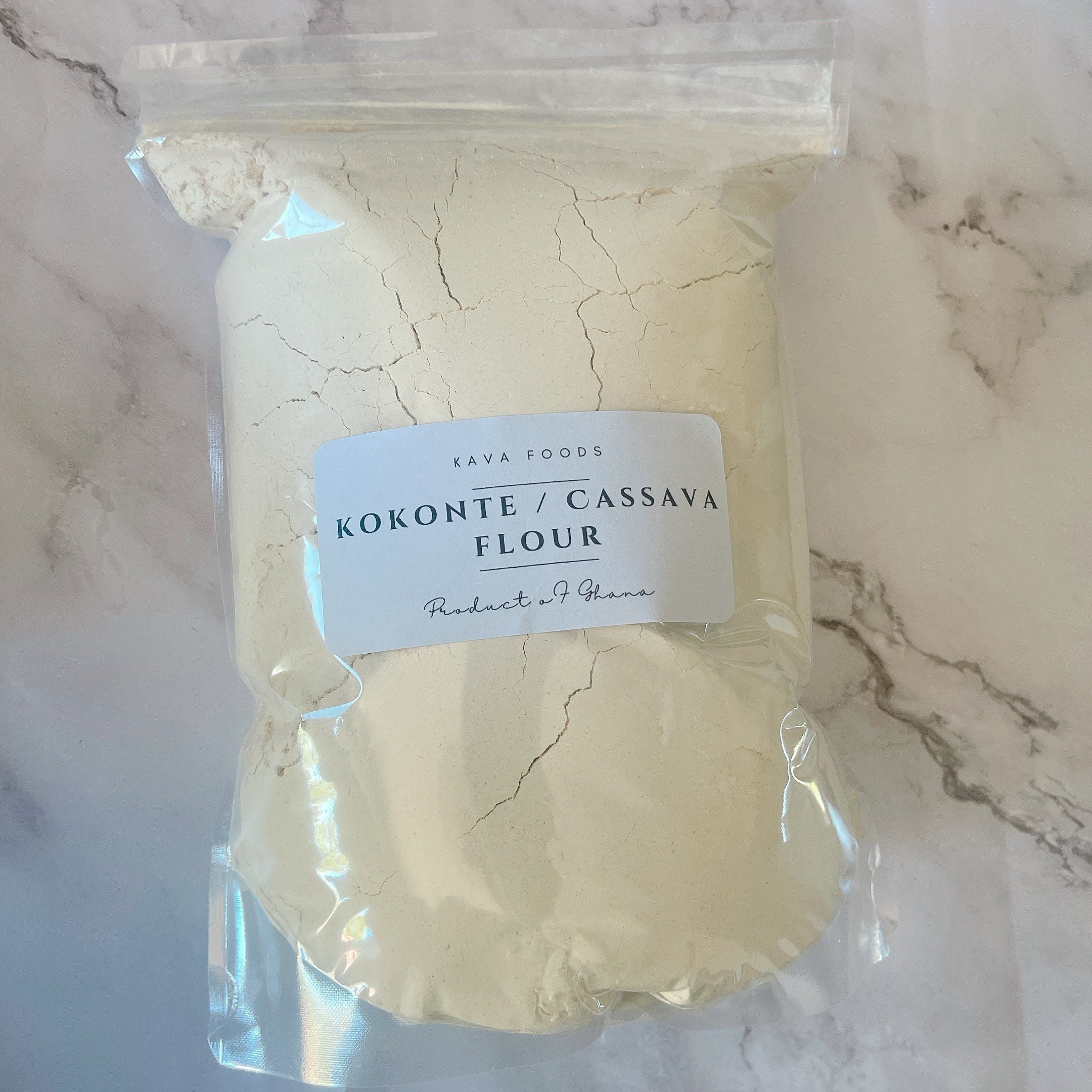 Fine Cassava Flour / Kokonte / Yuca Flour / Akpu / 3 Pounds - Etsy