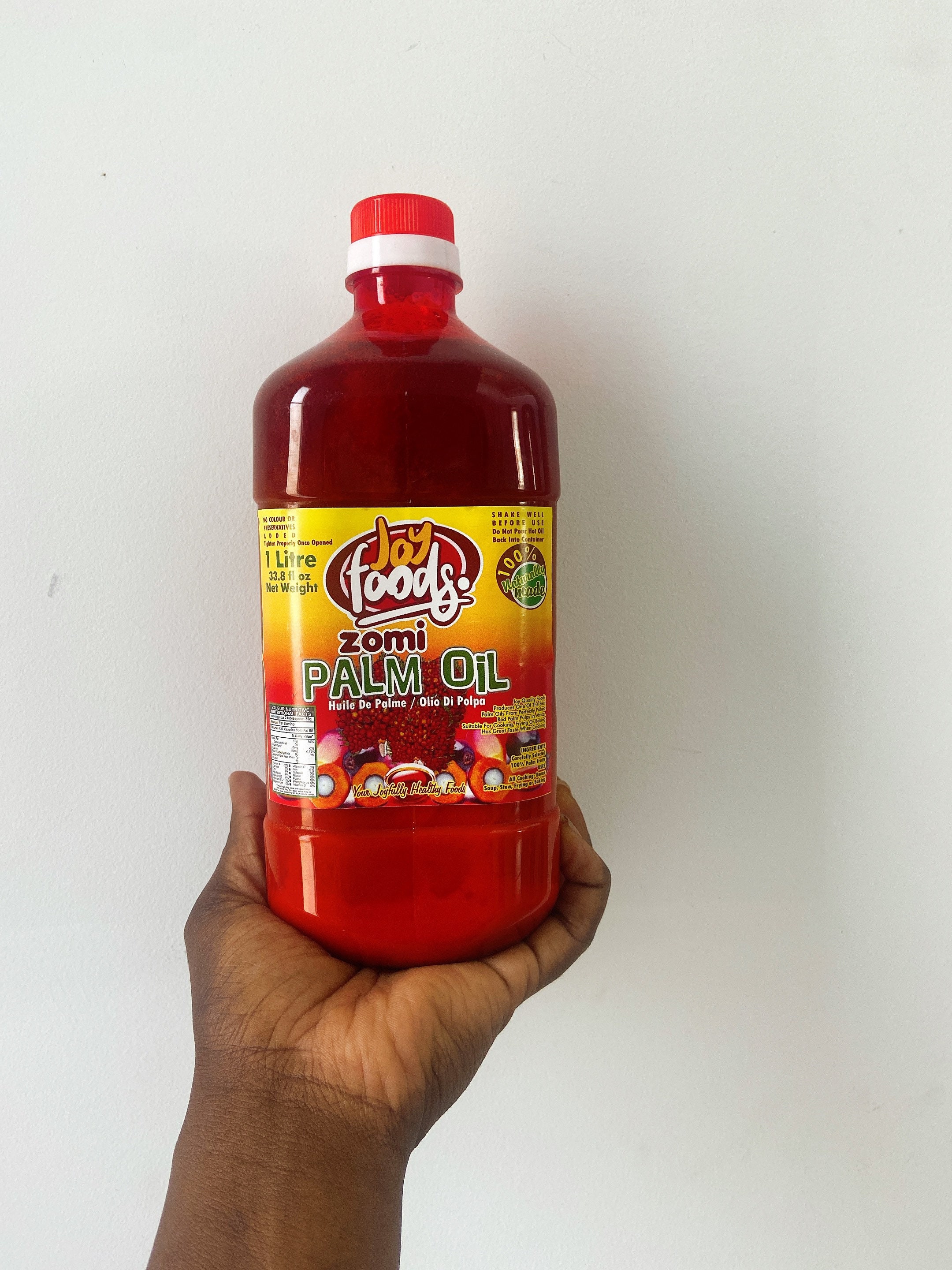 Zomi Palm Oil / Red Palm Oil / Red Oil From Ghana Handmade | Etsy