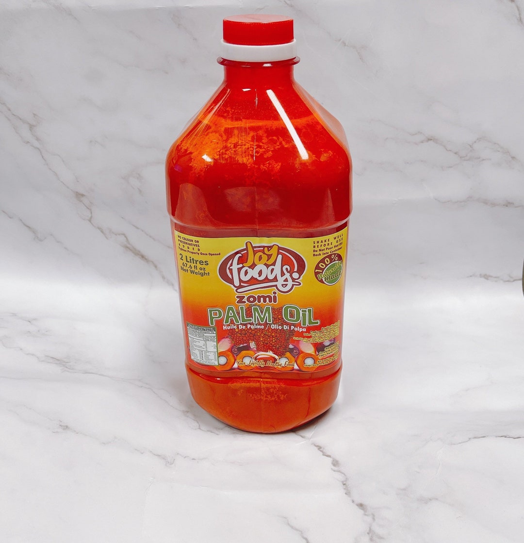 Zomi Palm Oil / Red Palm Oil / Palm Oil / Made in Ghana / 2 Liters / 67 ...