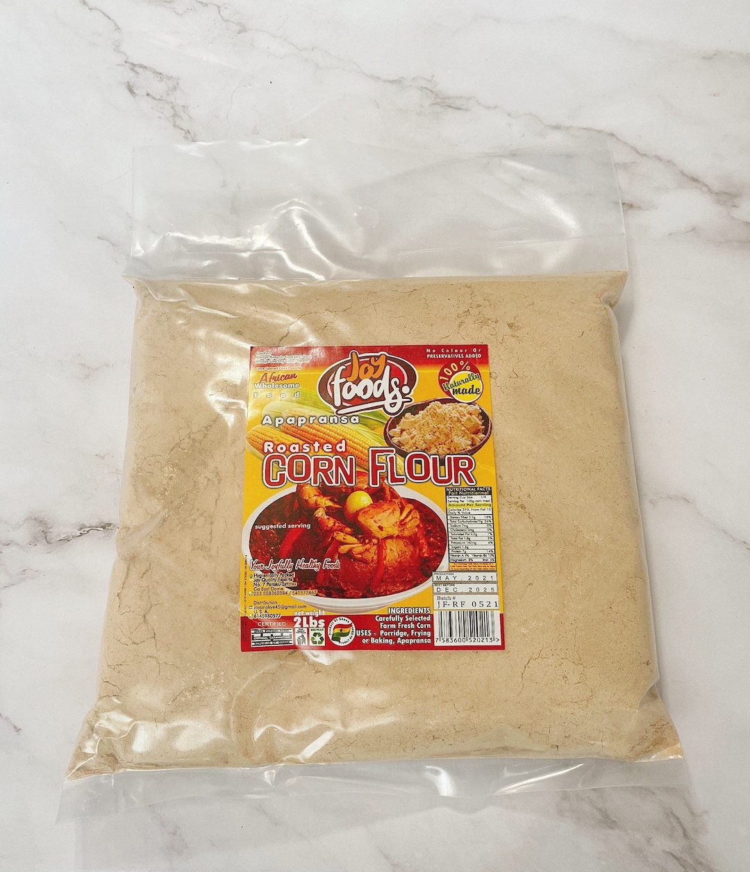 Roasted Corn Flour / Apapransa Powder / 2 Pounds / - Etsy