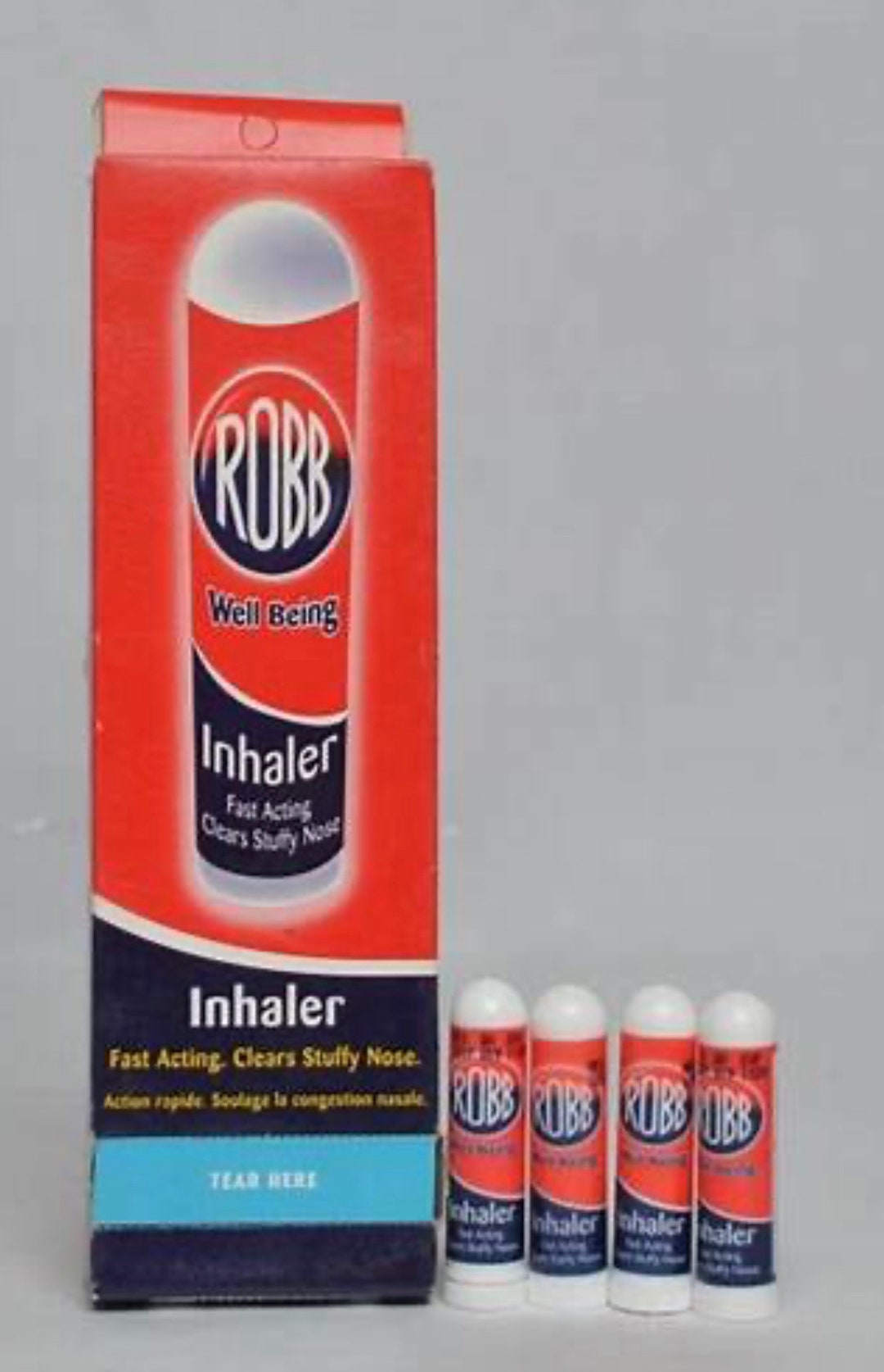 Robb Inhaler(contains Eucalyptus Oil)- Fast Acting Relief of Catarrh ...