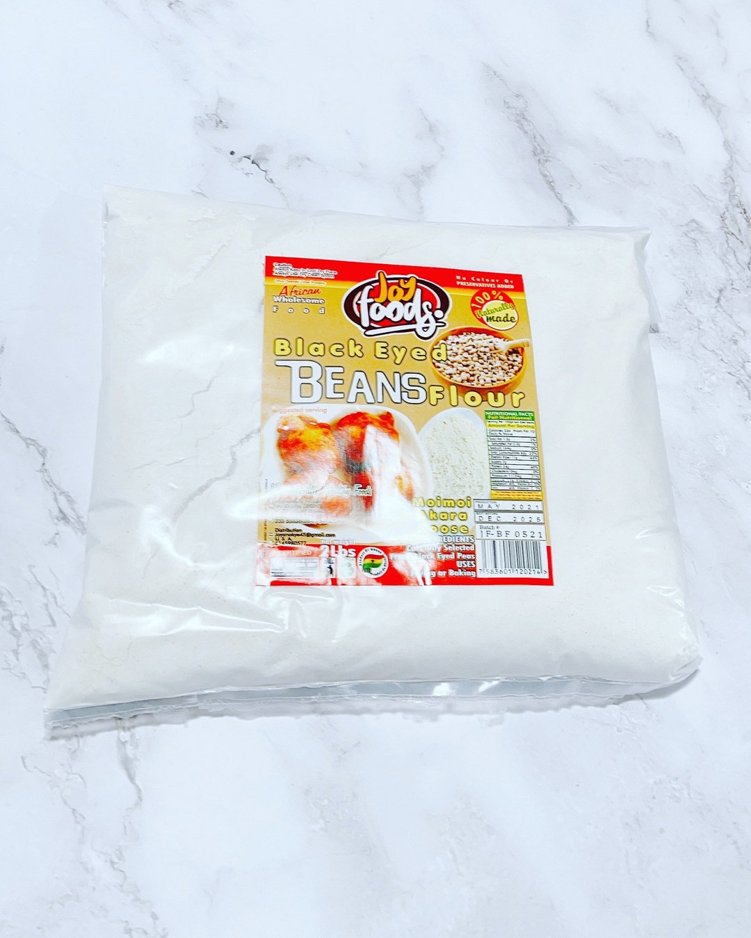 All Natural Akara Powder / Black Eye Peas Fritter Powder / Koose Powder ...