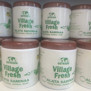Village Fresh / Alata Samina / African Black Soap / Lemon Scented ...