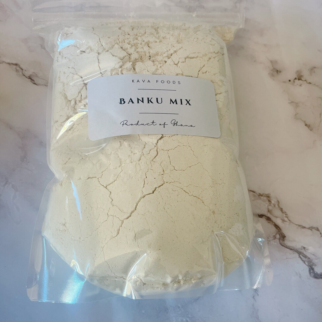 Banku Mix / Fermented Banku Mix / 3 Lb / Powdered Banku Mix / - Etsy