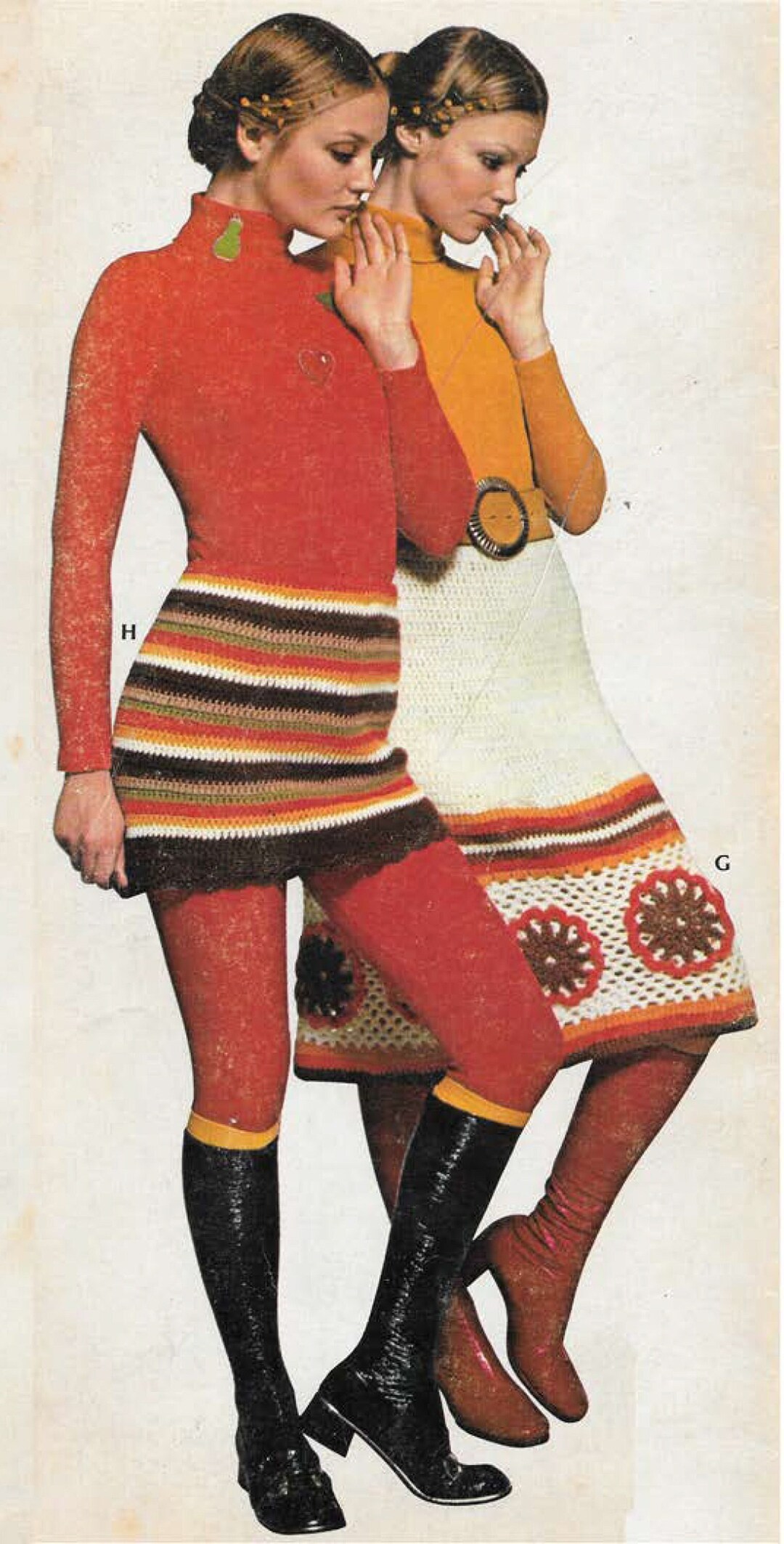 Funky Crochet Bloomers, Knickers, and Skirts PDF Pattern Vintage 60s ...