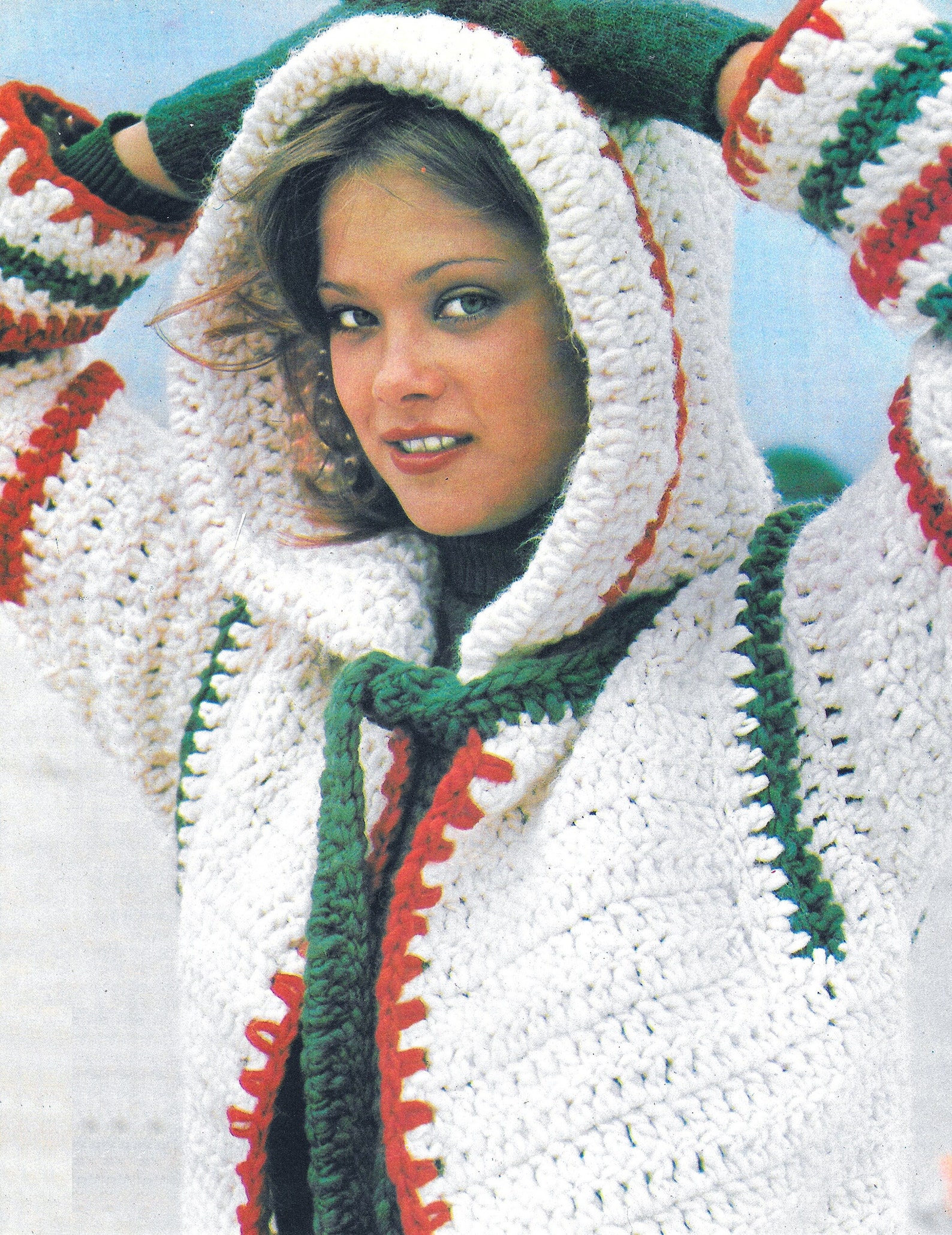 Snuggly Warm Crochet Coat PDF Pattern Hooded Winter Sweater Coat ...
