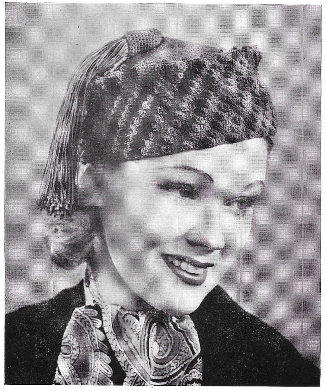 Tassel Cap Downloadable PDF Pattern - Etsy
