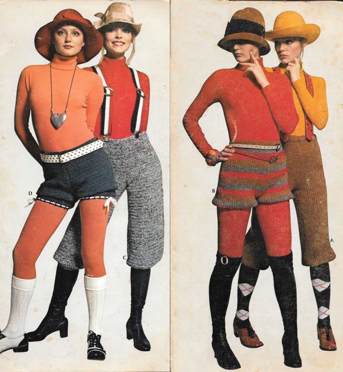 Funky Bloomers and Knickers Knit and Crochet Pattern - Etsy