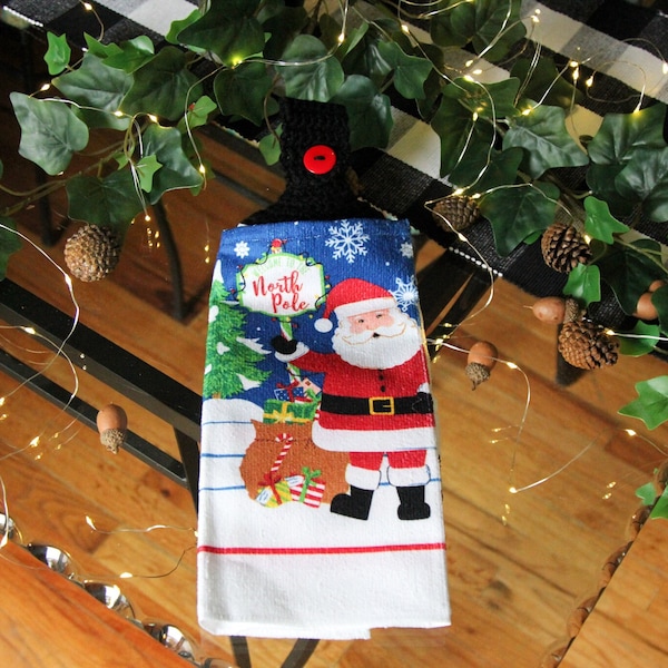 Hanging Santa - Etsy