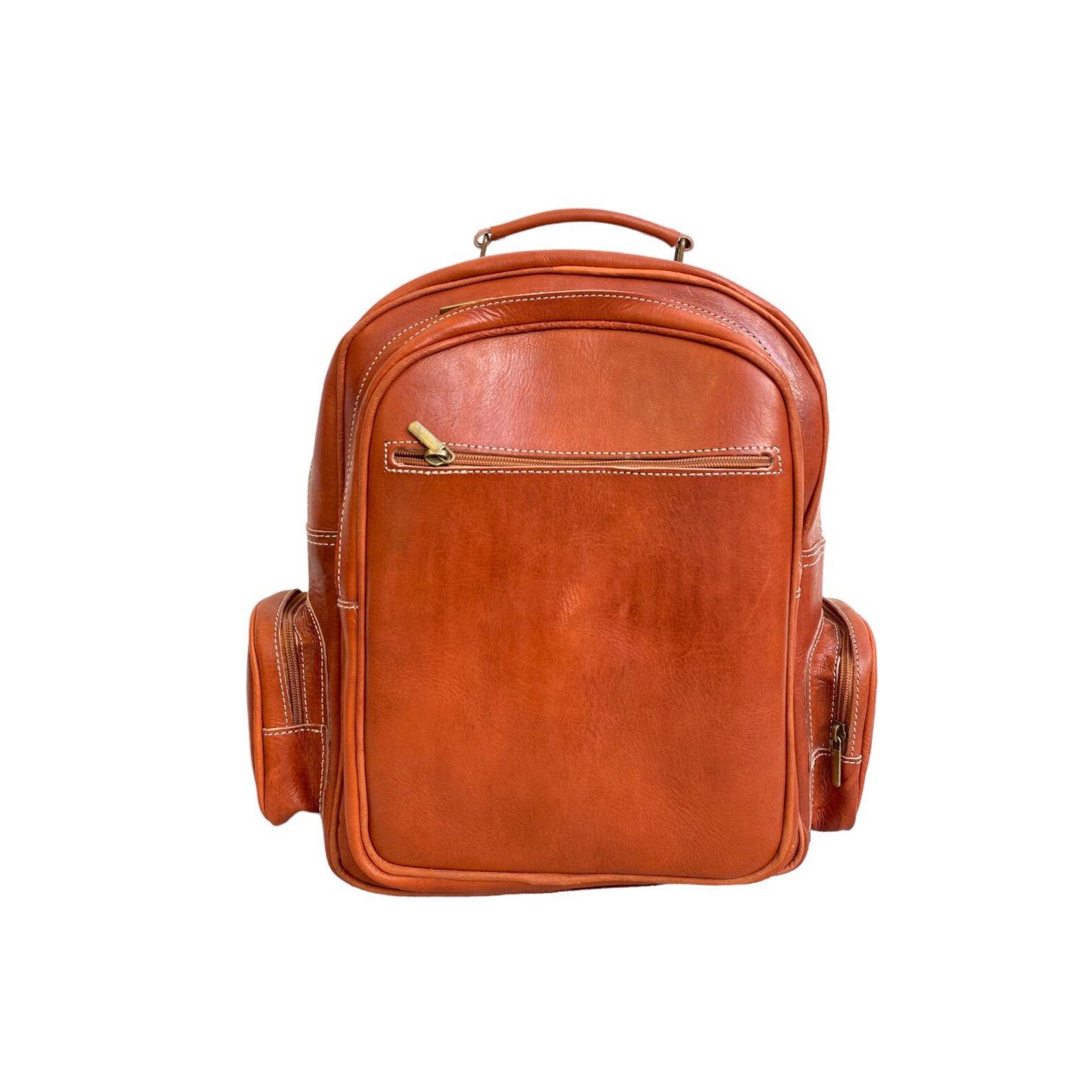 Handmade Genuine Leather Artisanal Backpack – Elegance and Durability ...