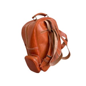 Handmade Genuine Leather Artisanal Backpack – Elegance and Durability ...