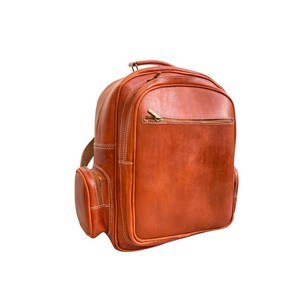 Handmade Genuine Leather Artisanal Backpack – Elegance and Durability ...