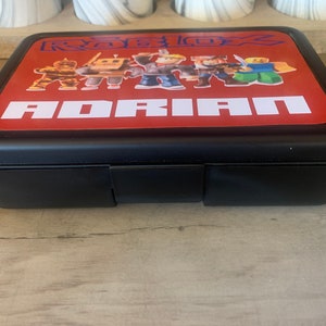 Personalized Roblox Pencil /crayon Box - Etsy