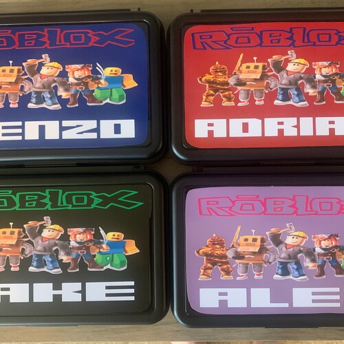 Personalized Roblox Pencil /crayon Box - Etsy
