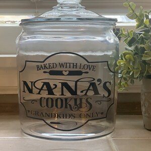 Personalized Cookie Jar - Etsy