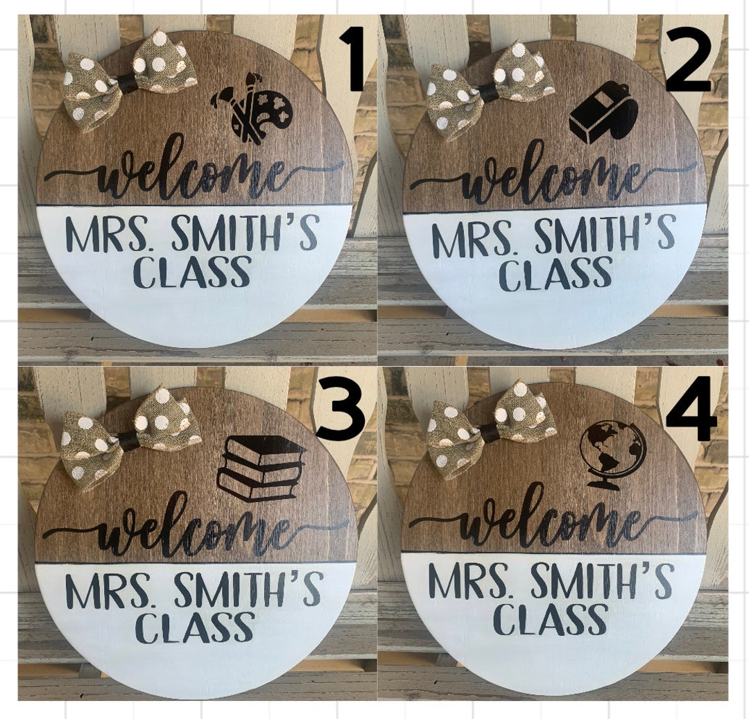 Teacher Door Hanger - Etsy