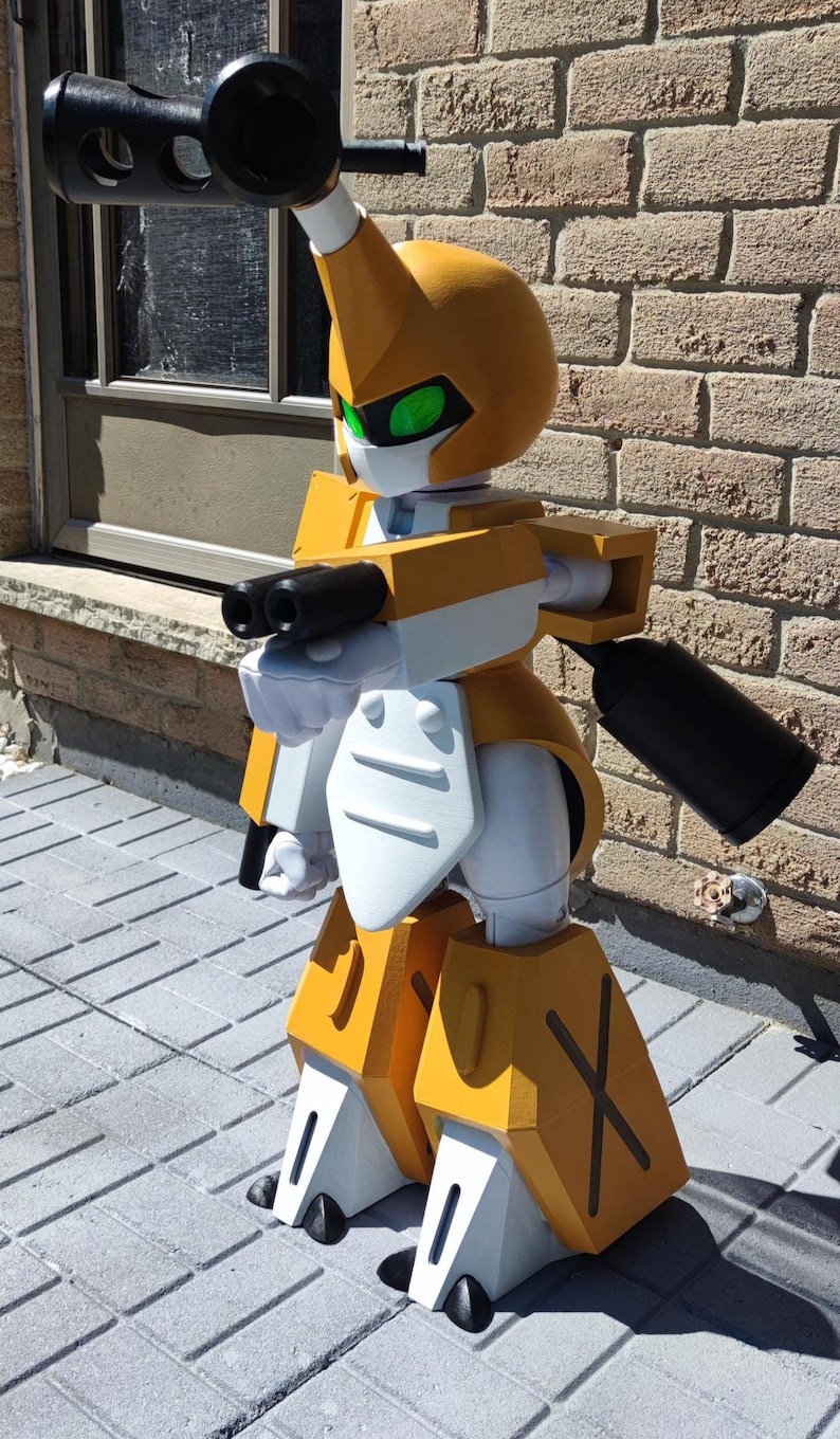 Medabee - Metabots - 3D Printed & Hand-painted Prop - Etsy