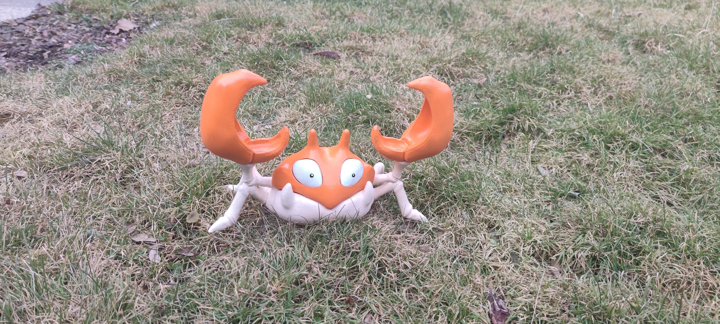 Life-size Krabby Pokémon 3D Printed & Hand-painted Prop (made to Order ...