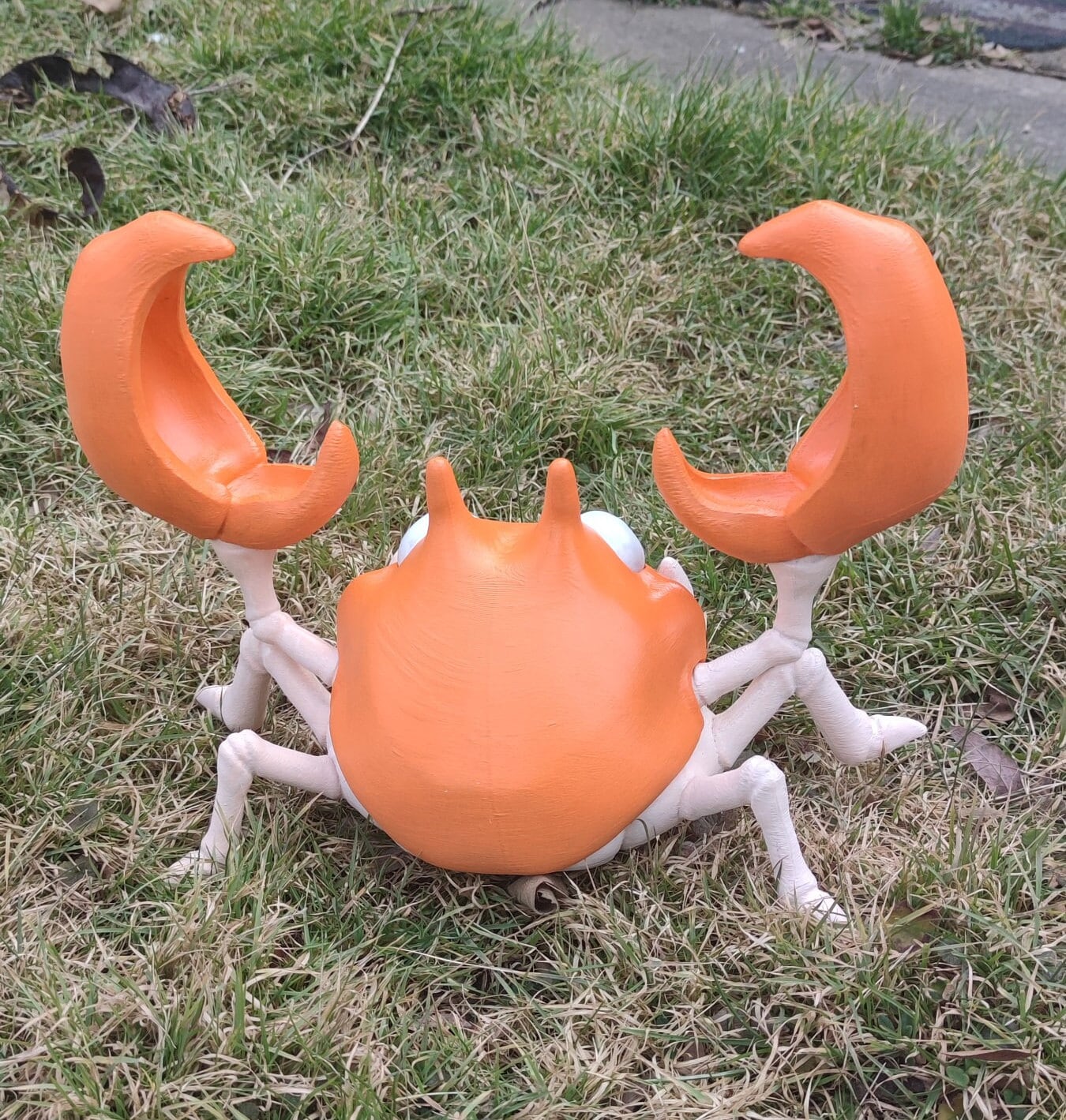 Life-size Krabby Pokémon 3D Printed & Hand-painted Prop made to Order ...