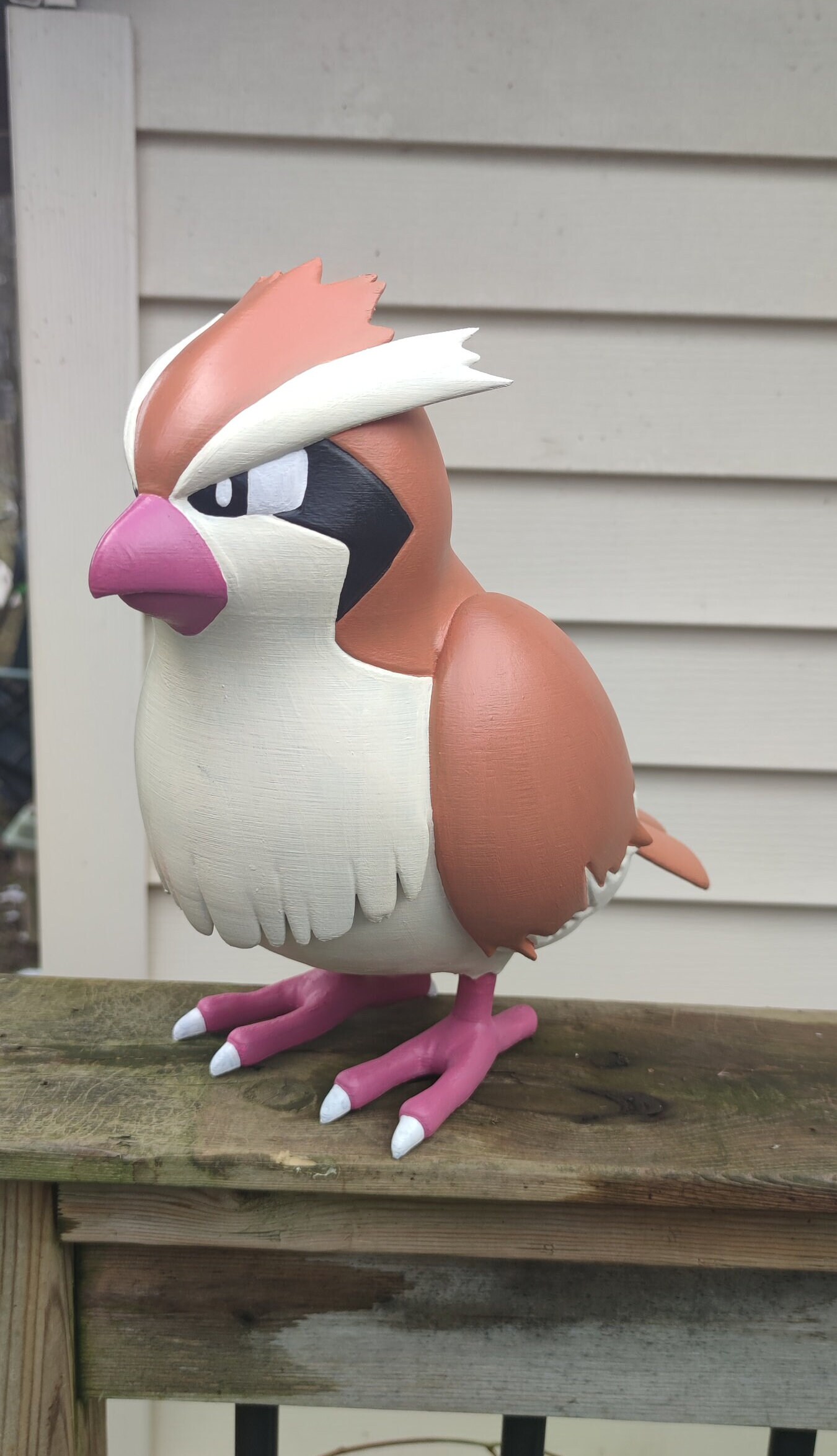 Life-size Pidgey Pokémon 3D Printed & Hand-painted Prop (made to Order ...