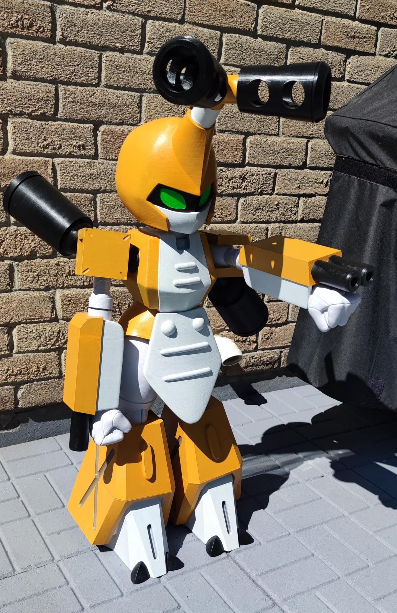 Medabee - Metabots - 3D Printed & Hand-painted Prop - Etsy