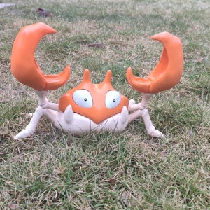 Life-size Krabby Pokémon 3D Printed & Hand-painted Prop (made to Order ...