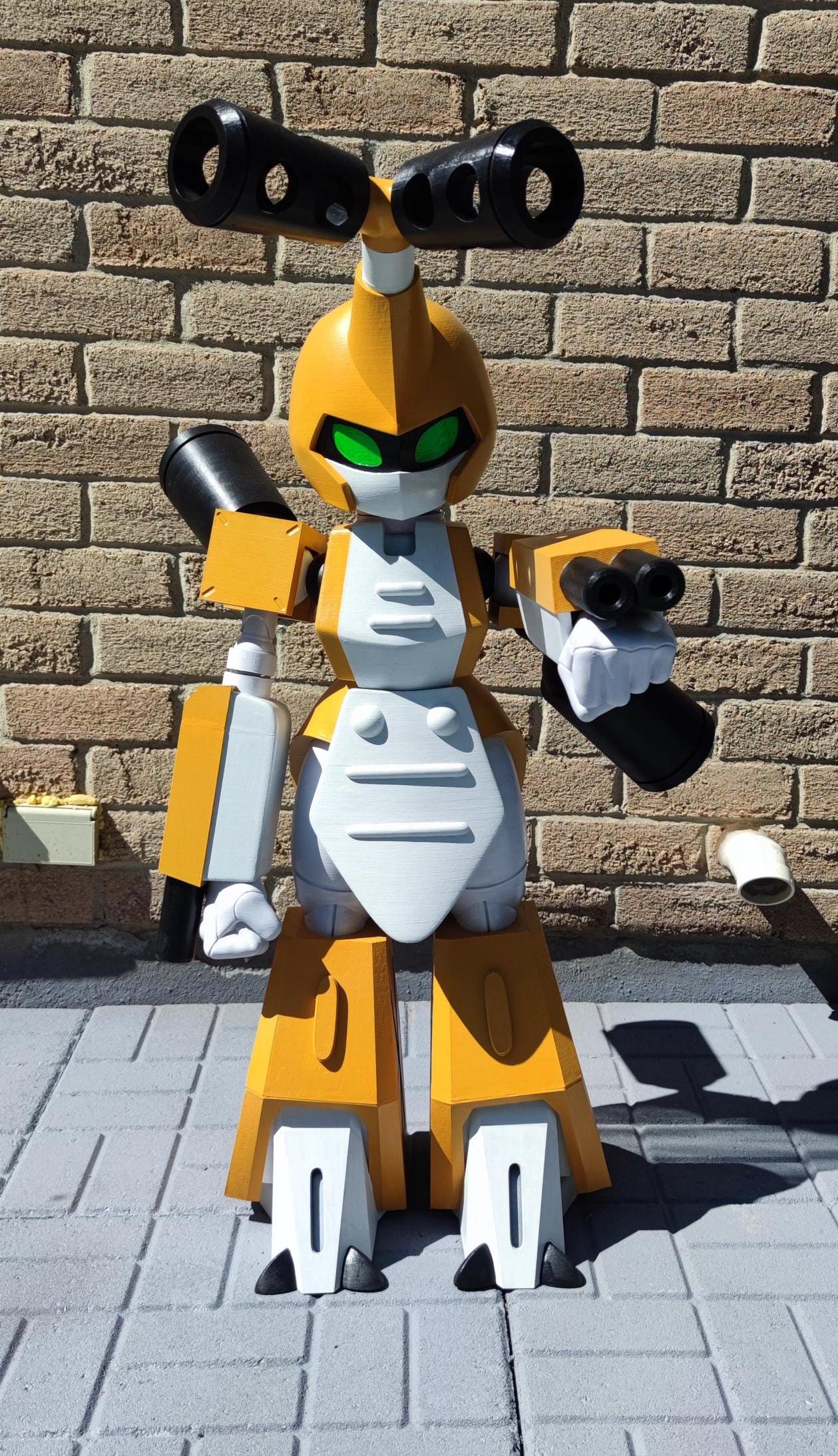 Medabee - Metabots - 3D Printed & Hand-painted Prop - Etsy