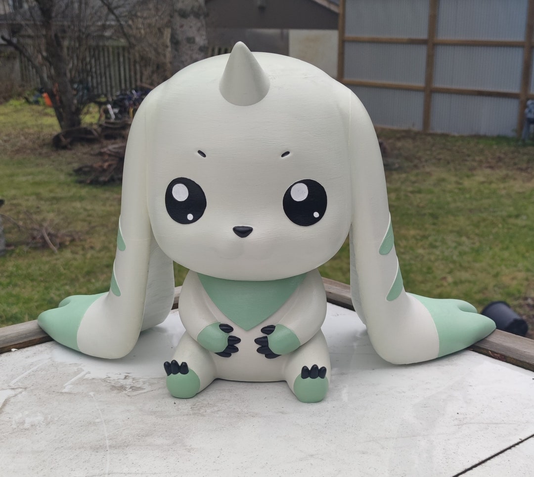 Life-size Terriermon Digimon 3D Printed & Hand-painted Prop - Etsy