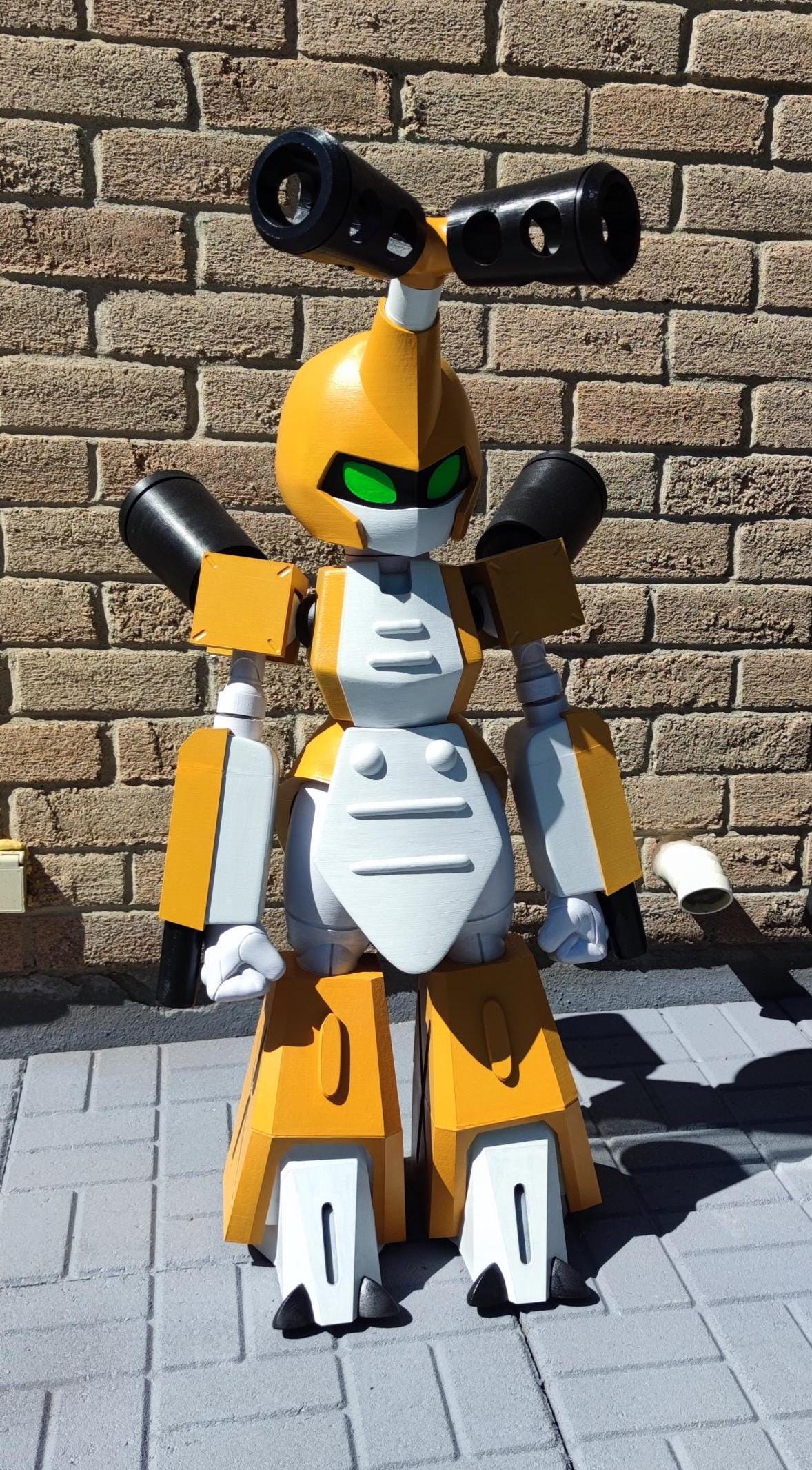 Medabee - Metabots - 3D Printed & Hand-painted Prop - Etsy