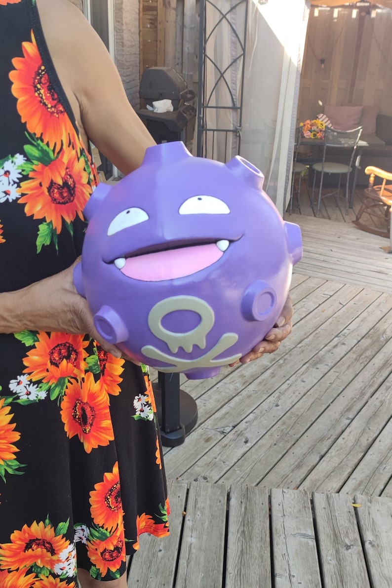 Life-size Koffing Pokémon Prop – 3D Printed & Hand-painted Cosplay - Etsy