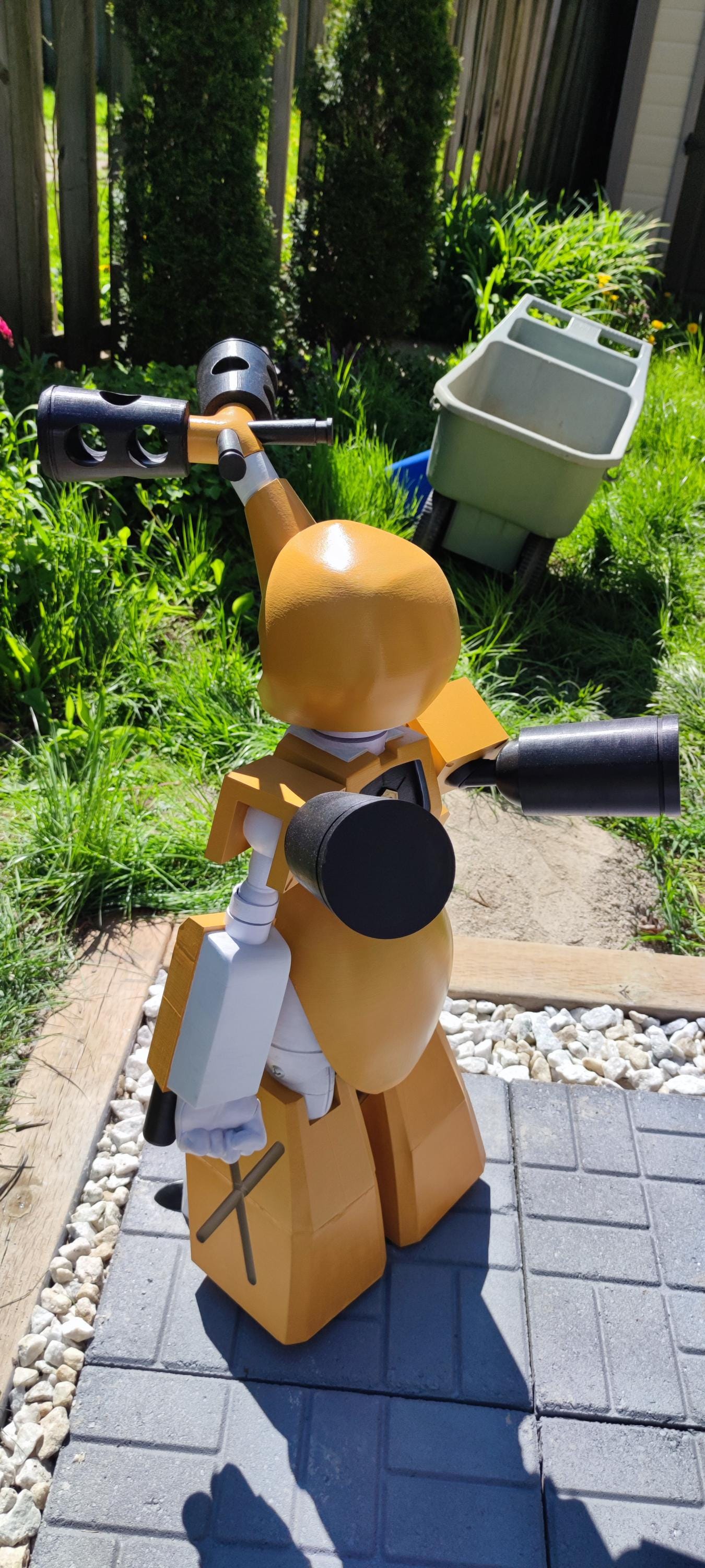 Medabee - Metabots - 3D Printed & Hand-painted Prop - Etsy