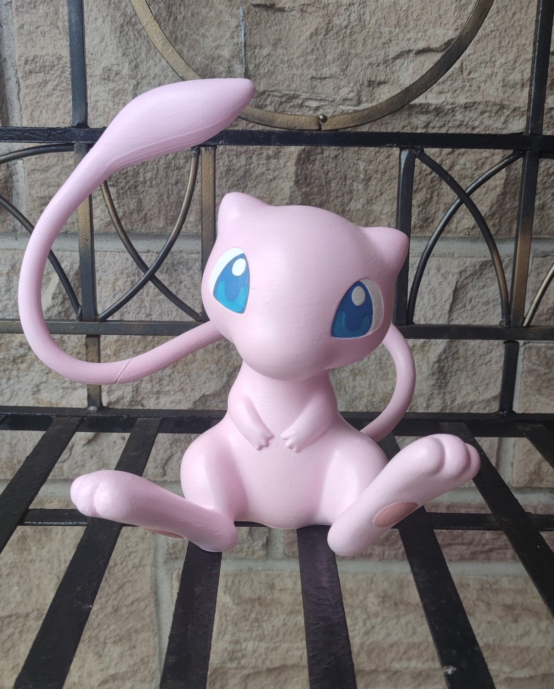 Mew Pokémon 3D Printed & Hand-painted Prop (made to Order) - Etsy