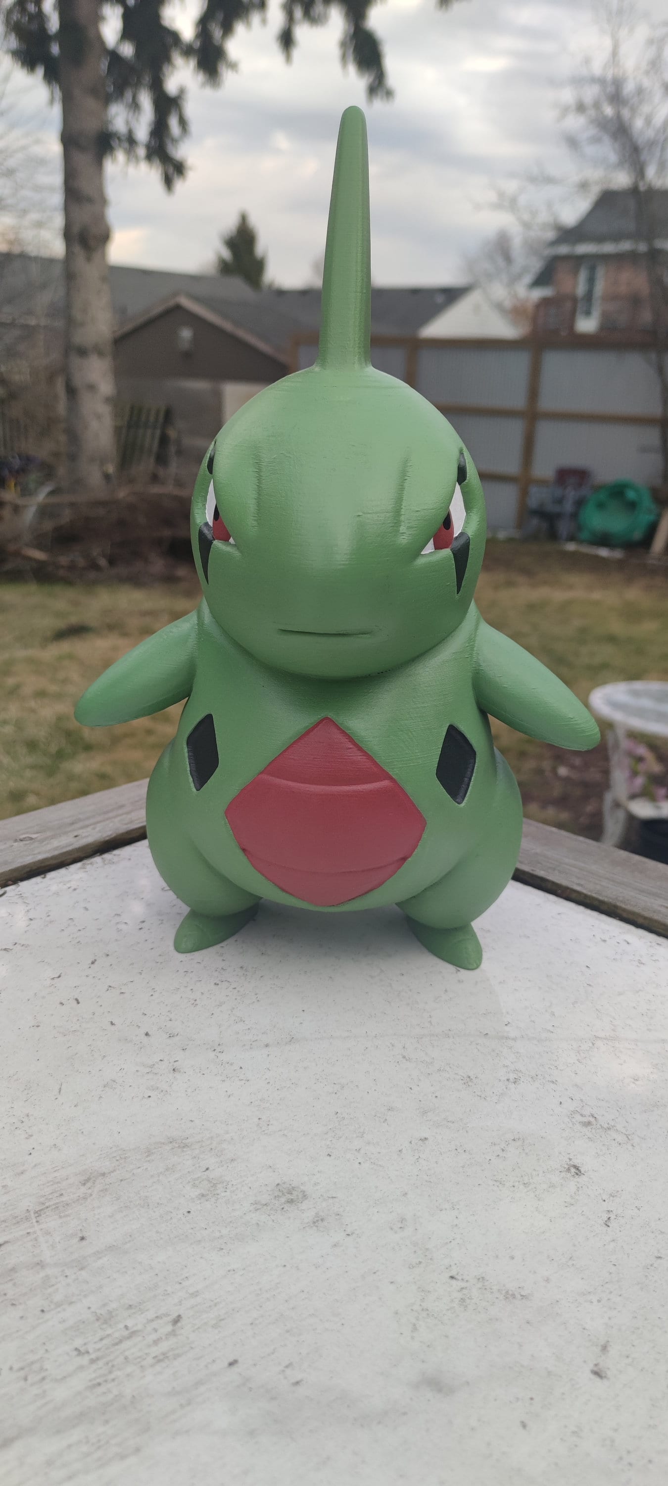 Larvitar Pokémon 3D Printed & Hand-painted Prop - Etsy