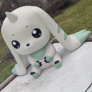 Life-size Terriermon Digimon 3D Printed & Hand-painted Prop - Etsy