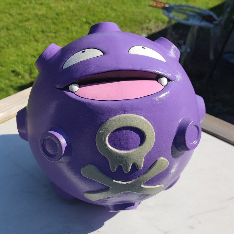 Life-size Koffing Pokémon Prop – 3D Printed & Hand-painted Cosplay - Etsy