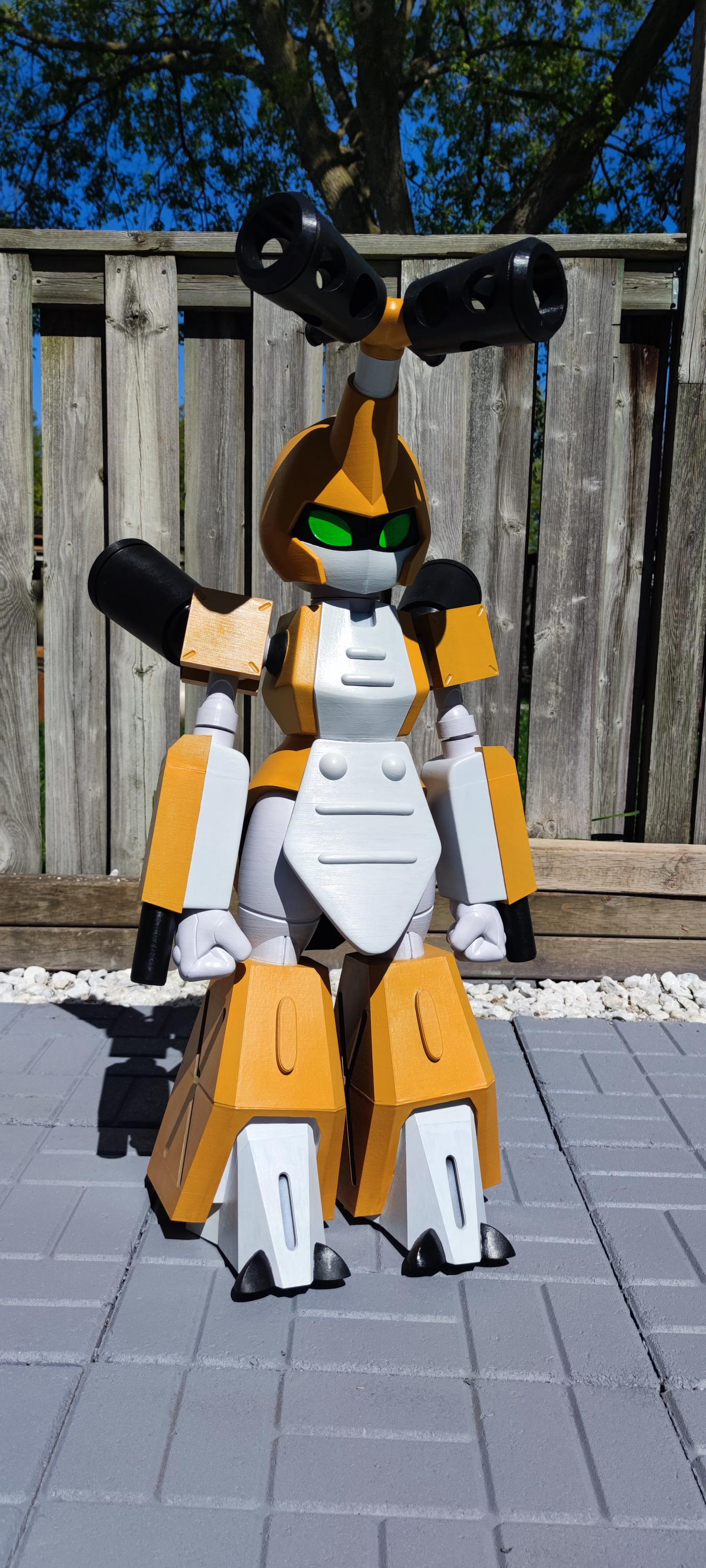 Medabee - Metabots - 3D Printed & Hand-painted Prop - Etsy