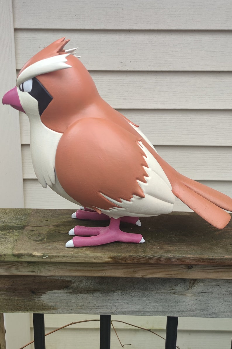 Life-size Pidgey Pokémon 3D Printed & Hand-painted Prop - Etsy
