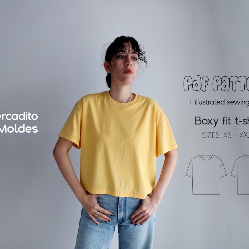 Boxy Top Pattern - Etsy