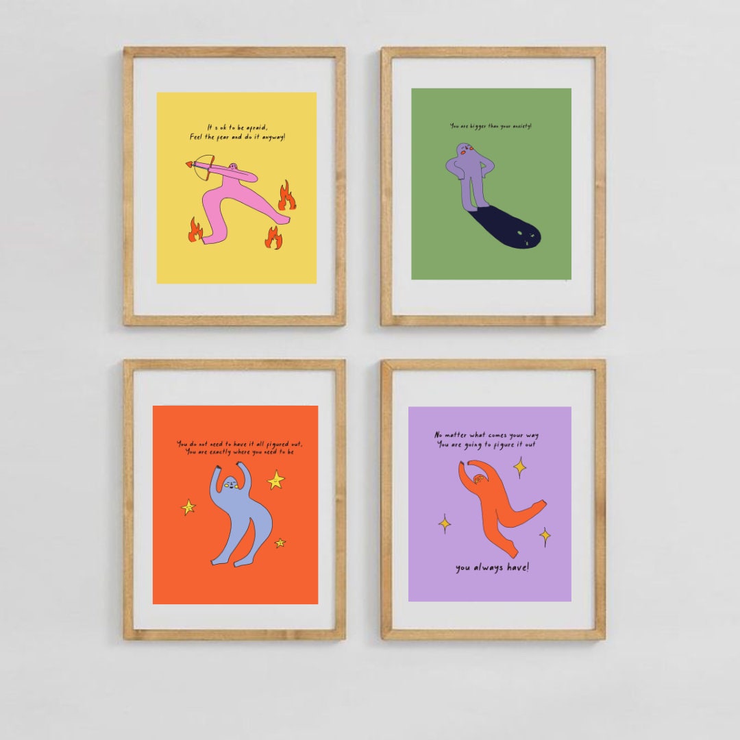 Print Pack of 4 - Important Reminders - Etsy