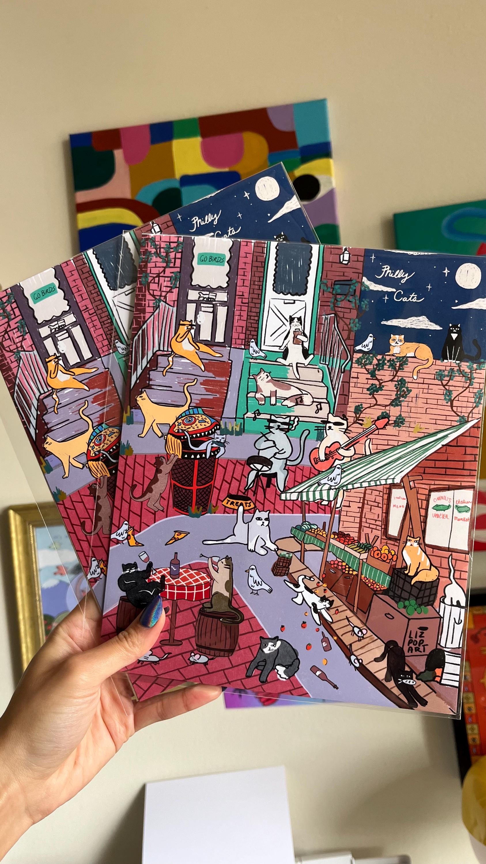 Philly Cats - Etsy