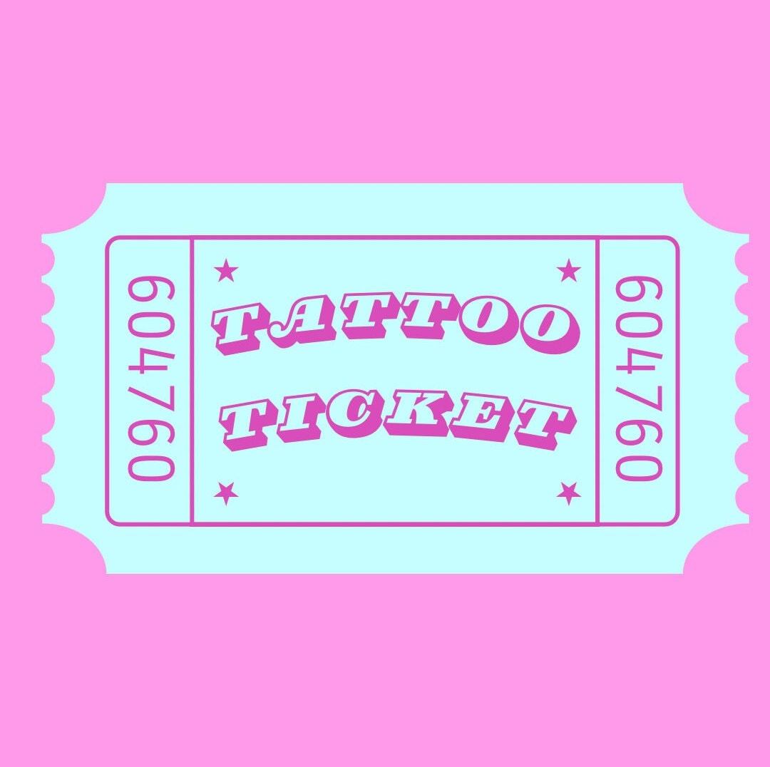 Tattoo Ticket! - Etsy