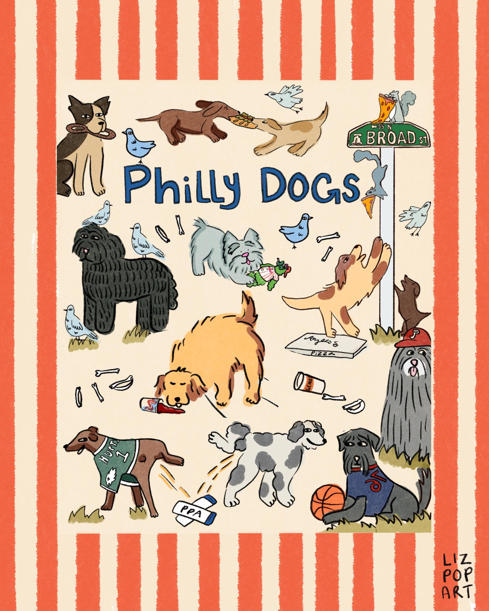 Philly Dogs - Etsy