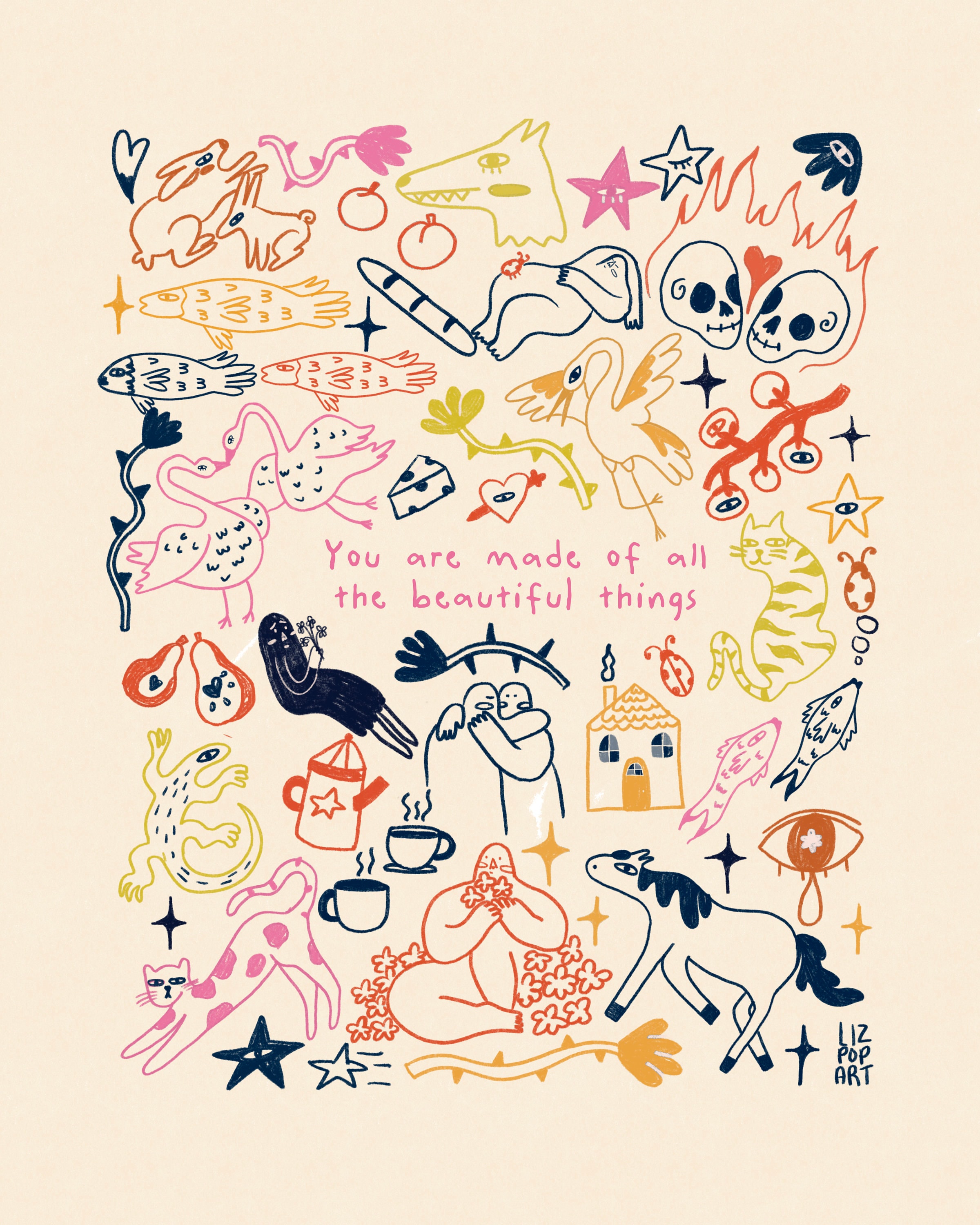 You Are Made of All the Beautiful Things - Etsy